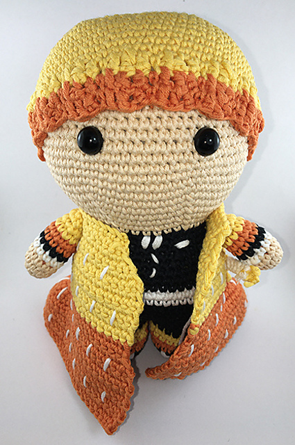 Ravelry: Zenitsu (Demon Slayer) pattern by Francesca Bellentani
