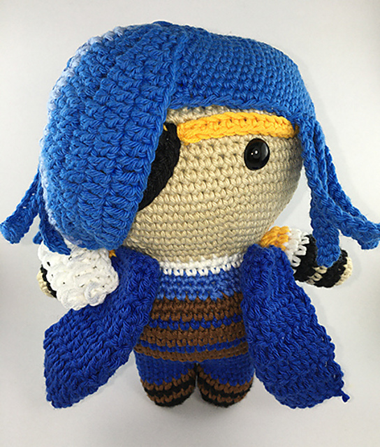 Ravelry: Kaeya (Genshin Impact) pattern by Francesca Bellentani