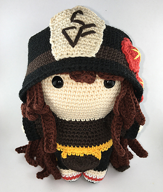 Ravelry: Hu Tao (Genshin Impact) pattern by Francesca Bellentani