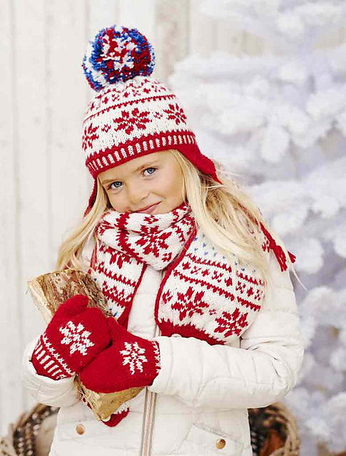 Ravelry: Fair Isle Child's Set pattern by Shirley Bradford