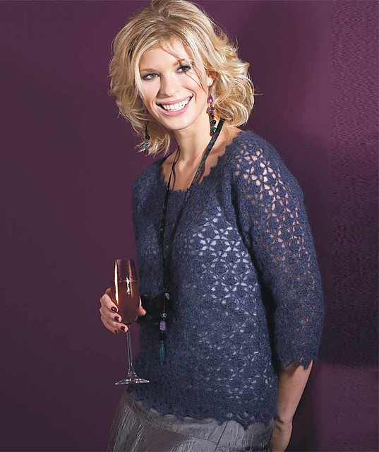 Ravelry: Relaxed Glamour pattern by Woman's Weekly