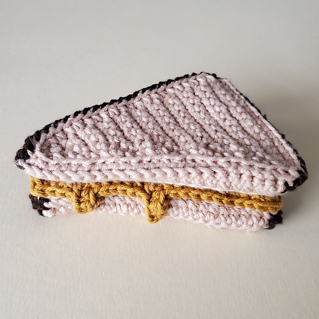 Ravelry: Grilled Cheese Sandwich pattern by Freddy Goat