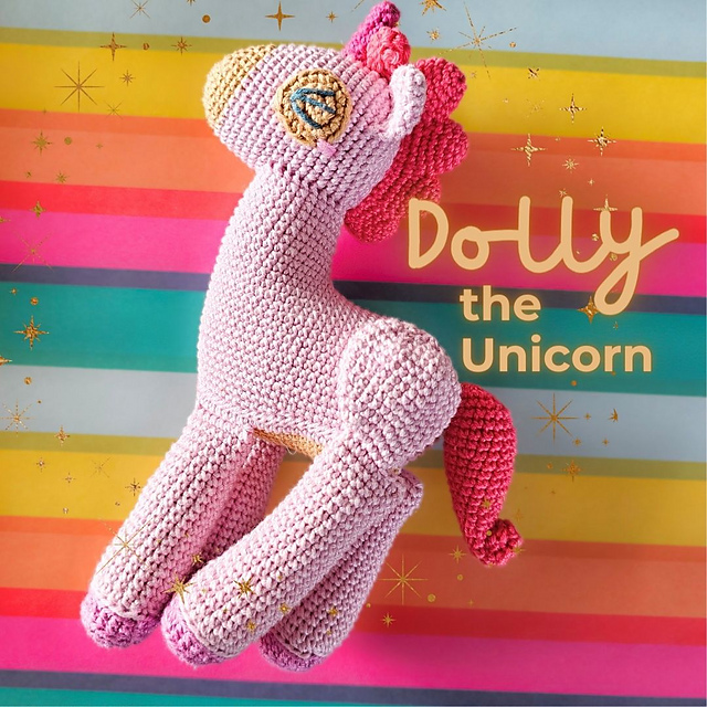 Ravelry: Dolly the Unicorn pattern by Freddy Goat