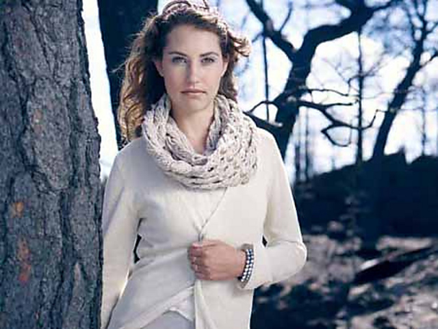 Ravelry: Ghost Cone Scarf pattern by Sue Perez