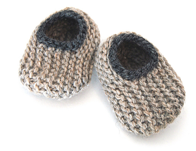 Ravelry: Wool Baby Slippers pattern by Heather Pelletier