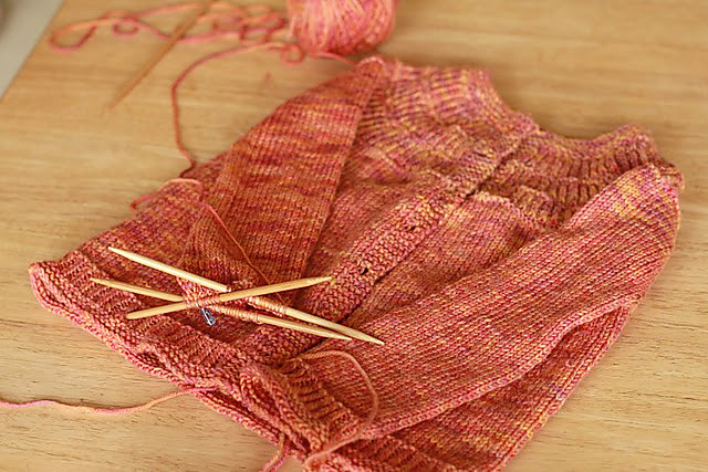 Ravelry: FrontierDreams' Sneaky, sneaky (Kaulini's 6th Birthday Sweater)