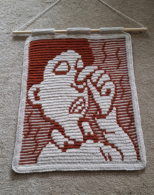 Ravelry: Bit Whiffy! Wall hanging pattern by Pam Robertson