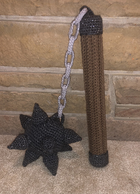 Ravelry: Ball and Chain Flail pattern by Jillian Lewis