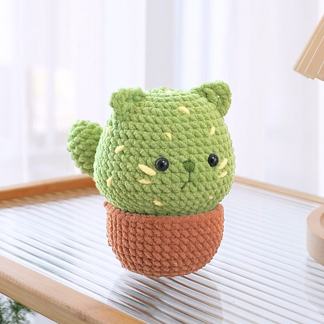 Ravelry: Mochi Cat pattern by FuzzyBug Angela