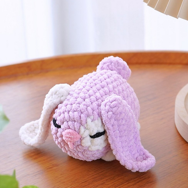 Ravelry: Purple Bunny pattern by FuzzyBug Angela