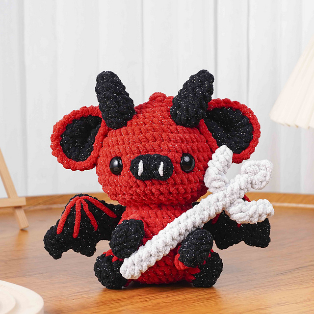 Ravelry: Evil Cow pattern by FuzzyBug Angela