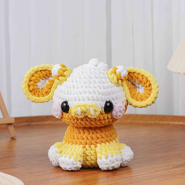 Ravelry: Candy Corn Cow pattern by FuzzyBug Angela