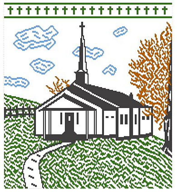 Ravelry: Country Church pattern by Regina Mullins