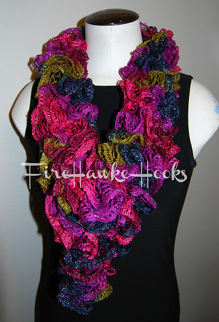 Ravelry: Ruffle Scarf pattern by Georgia Pfile