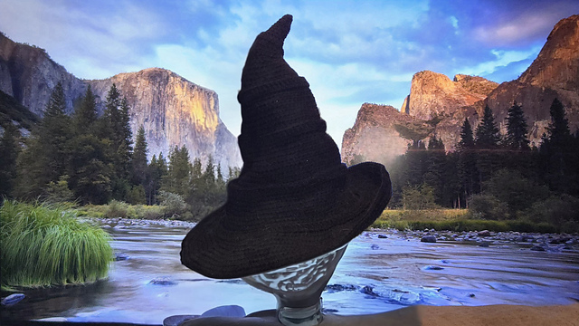 Ravelry: Elphaba Wicked Witch Hat pattern by Granville Senters