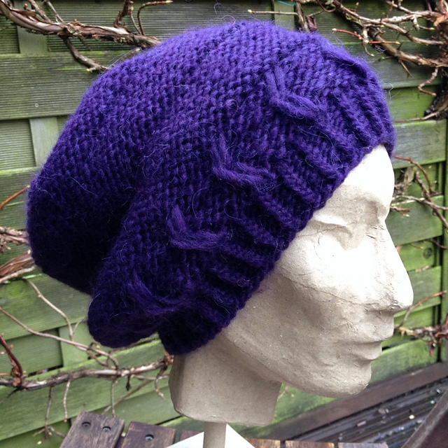 Ravelry: Head Turner Slouch pattern by Gabriele Boldt - GaBoSocks
