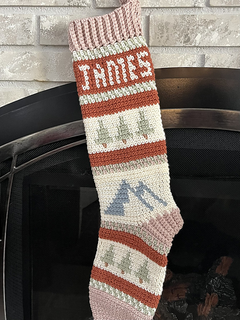 Ravelry: His Christmas Stocking pattern by Gabriella Rose