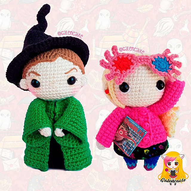 Ravelry: Minerva McGonagall Luna Lovegood pattern by Galencaixe Encaixe ...