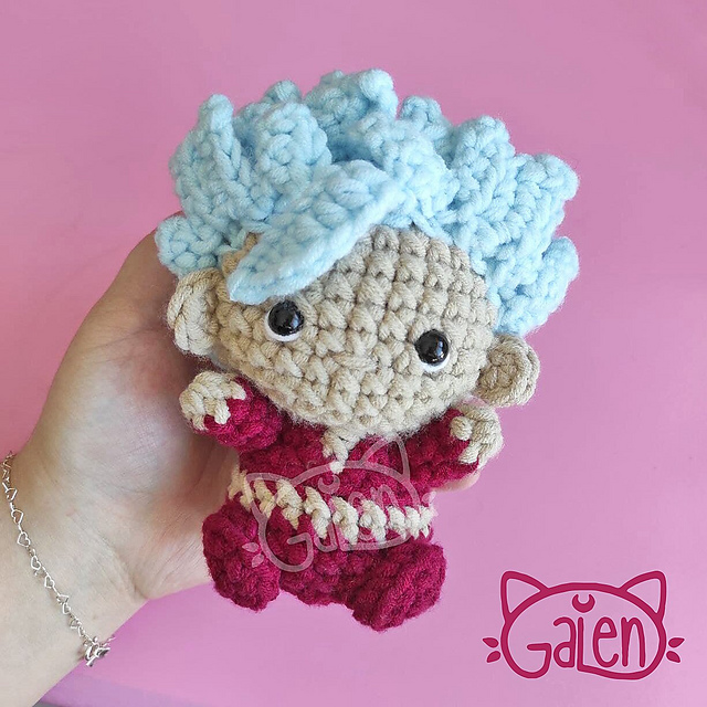 Ravelry: Ban Seven Deadly Sins pattern by Galencaixe Encaixe y Amigurumis