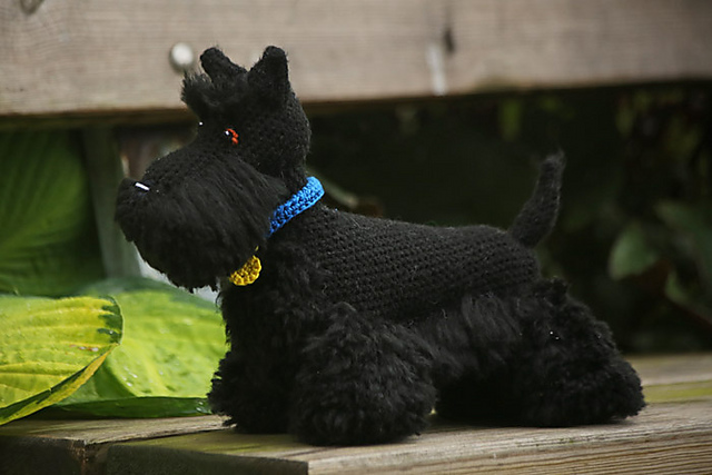 Ravelry: Scottish terrier pattern by Jessica Pilhede