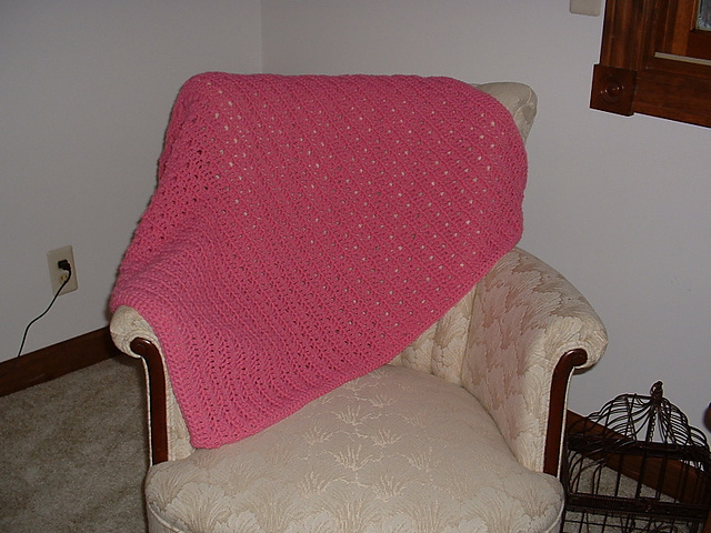 Ravelry: Peek-a-Boo Baby Blanket pattern by Cindy Van Den Toorn