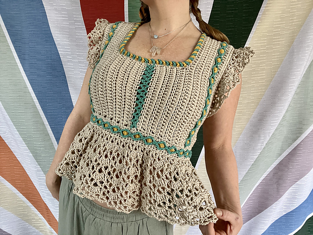 Ravelry: Electro Top pattern by Heidi Nieling