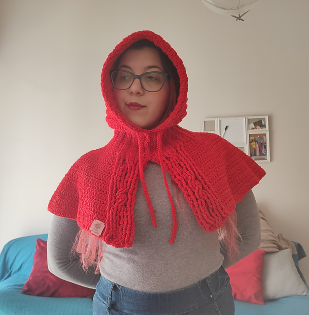 Ravelry: Crochet Hood Cape pattern by Irene Panousi