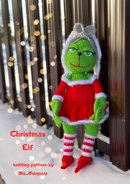 Ravelry: Christmas Elf: Miss Grinch pattern by Ola Oslopova