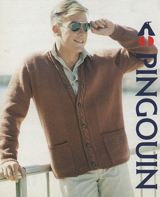Ravelry: Mens Jacket 91.675 pattern by Pingouin