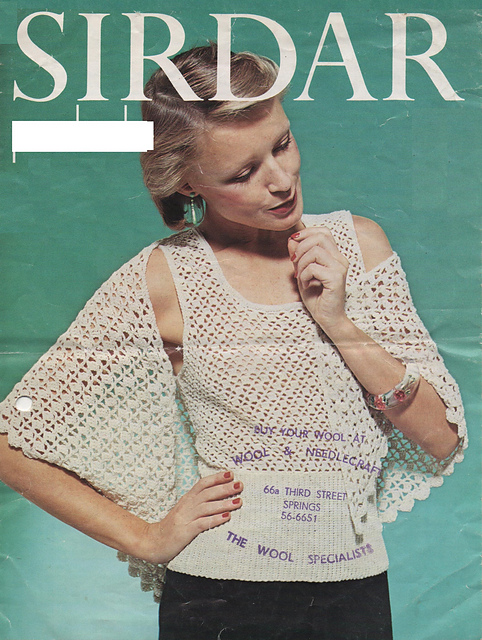 Ravelry: Top and shawl pattern by Sirdar