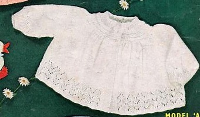 Ravelry: Model A Matinee Coat pattern by Sirdar