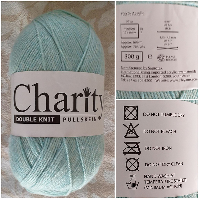 Ravelry: Charity (Saprotex) Double Knit Pullskein