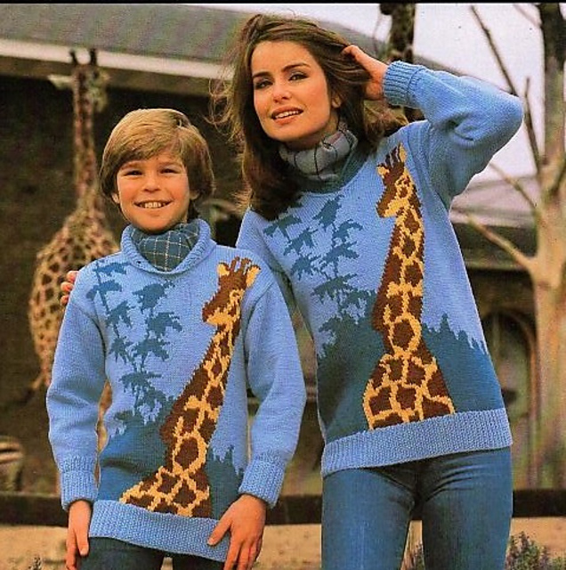 Ravelry: Giraffe Picture Sweater pattern by Lister Lee Knitting Wools