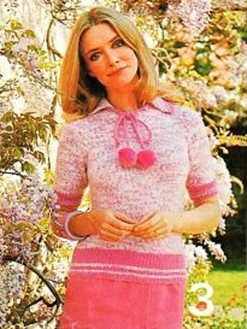 Ravelry: Short Sleeved Sweater pattern by Patons & Baldwins