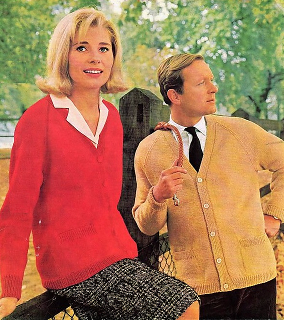 Ravelry: Cardigans for Him and Her pattern by Margaret Murray