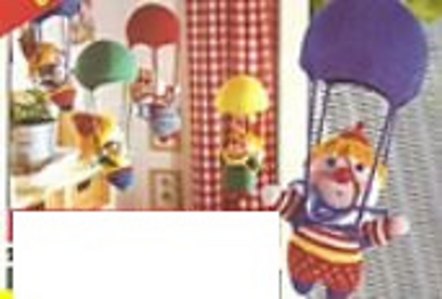 Ravelry: Knitted mobile: Clowns pattern by Rina Soffers