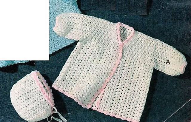 Ravelry: Matinee coat & Bonnet A pattern by Sirdar