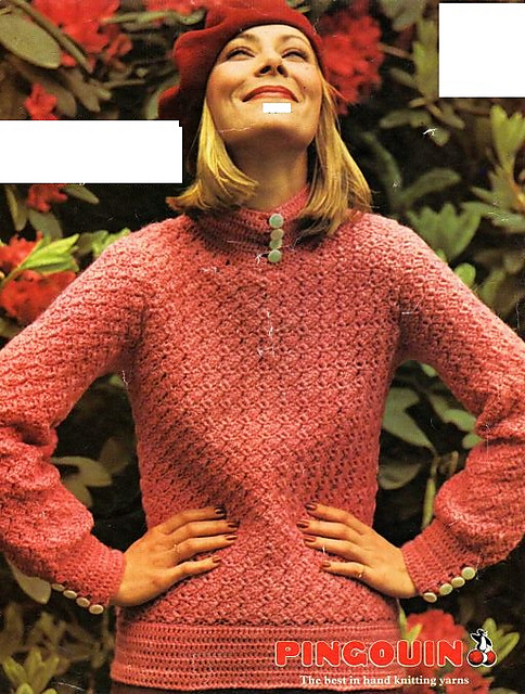Ravelry: High Collar sweater pattern by Pingouin