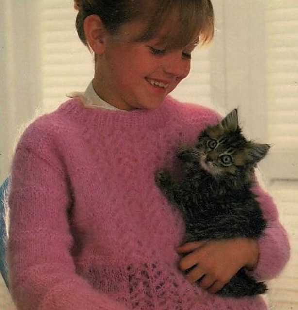 Ravelry: Pink Mohair Jersey pattern by Wendy Yarns