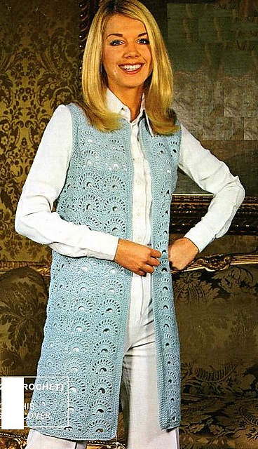 Ravelry: Long Line Waistcoat pattern by Lister & Co. (South Africa)