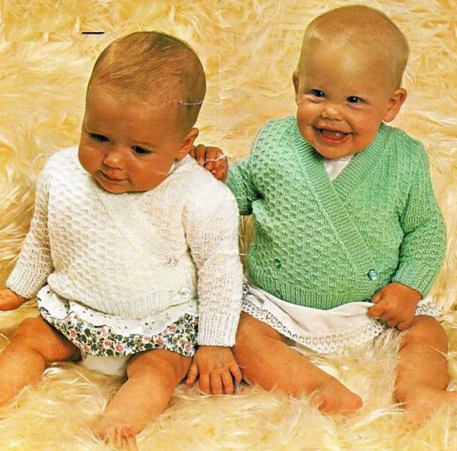 Ravelry: Baby's Cross over cardigan pattern by Lister & Co (Knitting ...