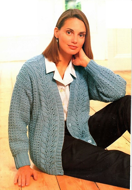Ravelry: V neck cardigan pattern by Wendy Yarns