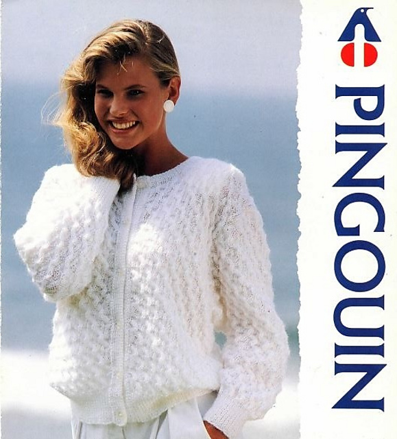 Ravelry: White Cardi 898 pattern by Pingouin