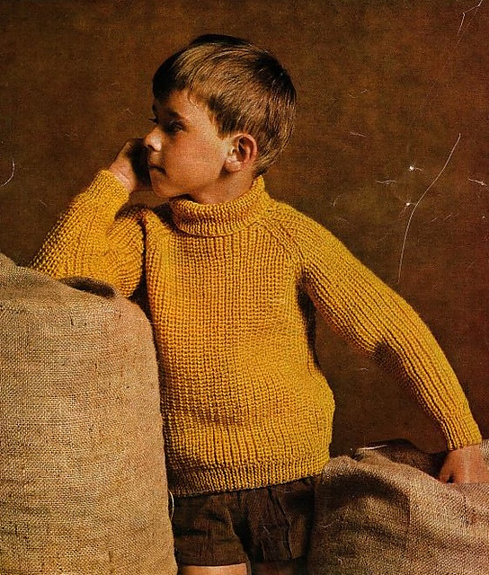 Ravelry: Sweater in Fisherman's Rib pattern by Robin Wools