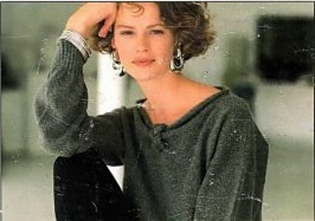 Ravelry: Woodsmoke: Sweater with plait pattern by Machine Knitting News ...