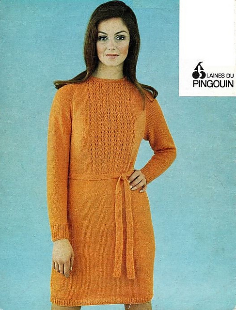 Ravelry: Raglan Dress pattern by Pingouin