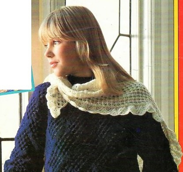 Ravelry: Shawl: white pattern by Anita Ruddell, Diana Knapp & Heather ...