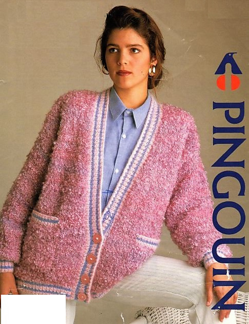Ravelry: Cardigan 92.257 pattern by Pingouin