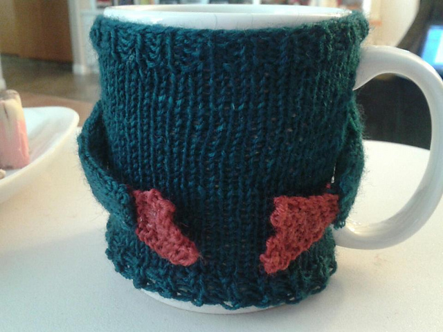 Ravelry: Mug Hug mug cozy pattern by Gecko Yarns