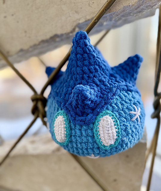 Ravelry: Genshin Impact Cryo Slime pattern by GelGreen